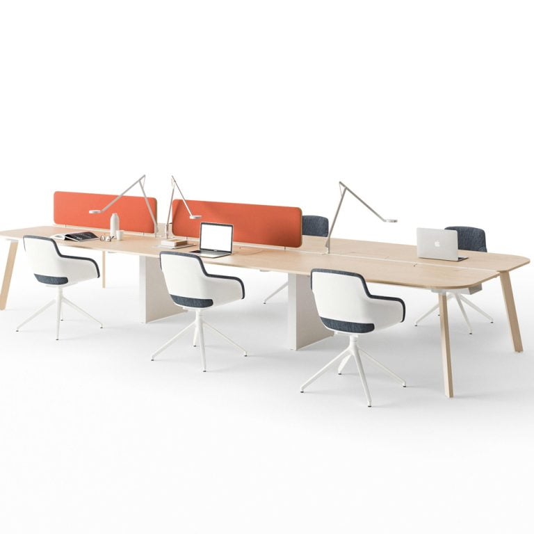 Modern operational office workstation desk in Dubai UAE