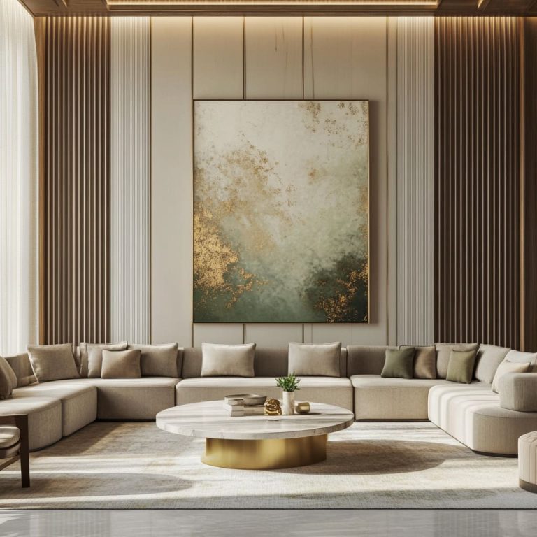 Modern Arabic Majlis Interior Design in Dubai UAE | ICF